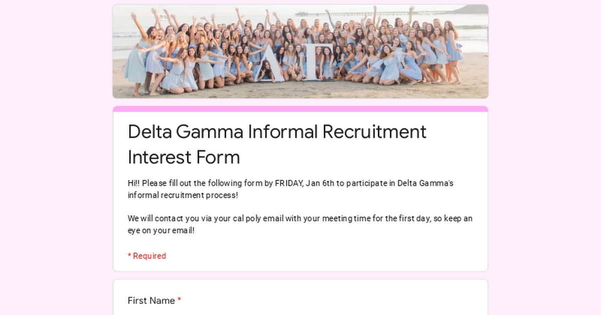 Delta Gamma Slo | TikTok | Linktree
