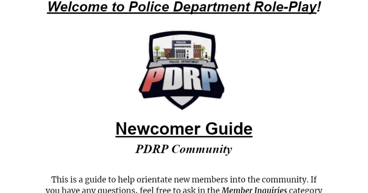 pdrp_community | Instagram, TikTok | Linktree